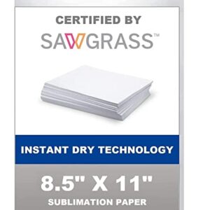 Sawgrass SG500 Sublimation Ink Cartridge Sublijet UHD with 110 sheets Sublimax Paper & 3 Tapes