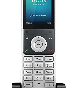 Yealink YEA-W56P Business HD IP Dect Cordless Voip Phone and Device,Silver