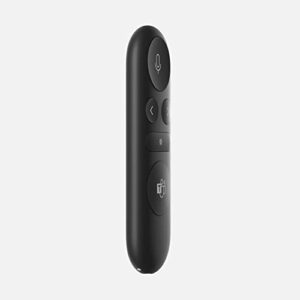 Microsoft Presenter+ (2022), Wireless and Bluetooth Presentation Clicker for PowerPoint, Advanced Built-in Features, Black Color