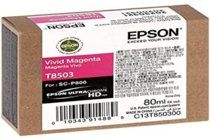 epson t850300 t850 ultrachrome hd vivid magenta -ink