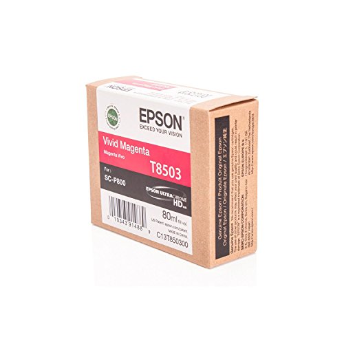 Epson T850300 T850 UltraChrome HD Vivid Magenta -Ink