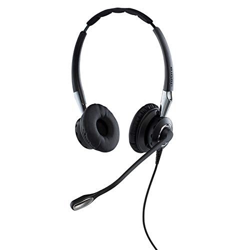 Jabra 2400 II USB Duo CC MS Wired Headset - Black