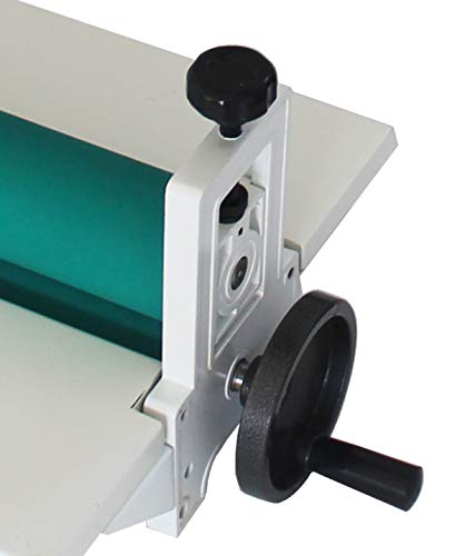 INTBUYING 14Inch Cold Manual Laminator All Metal Frame 360MM Manual Cold Roll Laminator Mount Laminating Machine