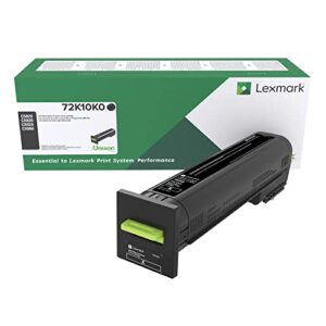 lexmark 72k10k0 unison toner cartridge, black