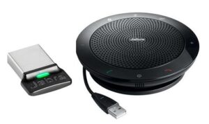 jabra speak 510+ with link 360 – usb & bluetooth speakerphone optimized for uc