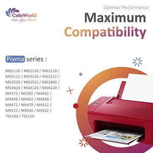 ColoWorld Remanufactured Ink Cartridge Replacement for Canon 240 PG-240XL for Pixma MG3620 MG3600 MX452 MG2120 MG3520 MX472 MG3220 MX432 MG2220 MX512 MG3122 MG3222 MG3120 Printer (1 Black)