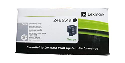 Lexmark 24B6519 C4150 Toner Cartridge (Black) in Retail Packaging