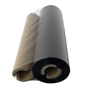 Officeuct Thermal Transfer Ribbon 4.33"x244'(110mmx74m)-1 Roll. Resin Enhanced Wax Barcode Black Ribbon 1/2 Inch Core Ink Outside for Zebra Eltron Datamax Zebra TLP2844 TLP2442 GC420t GK420t GX420t