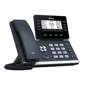 Yealink SIP-T53W IP Phone [10 Pack] 12 VoIP Accounts. 3.7-Inch Graphical Display. USB 2.0, 802.11ac Wi-Fi, Dual-Port Gigabit Ethernet, 802.3af PoE, Power Adapter Not Included (SIP-T53W)