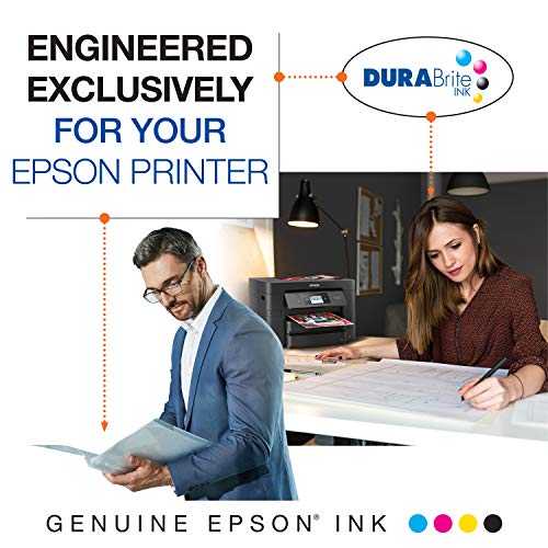 EPSON T786 DURABrite Ultra -Ink Standard Capacity Black -Cartridge (T786120-S) for Select Epson Workforce Printers