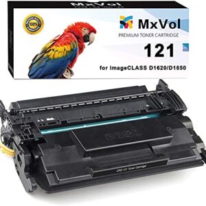 MxVol Compatible 121 Toner Cartridge Replacement for Canon 121 CRG-121 3252C001 Toner High Yield 5,000 Pages use for Canon imageCLASS D1620 D1650 Printer - 1 Pack Black