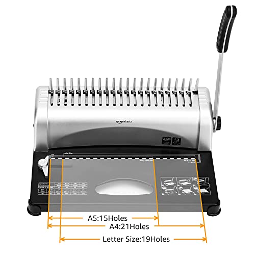 Amazon Basics Comb Binding Machine