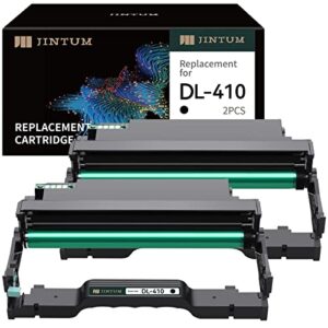 jintum dl-410 drum unit replacement for pantum dl410 dl-410 for m7102dw p3012dw m6800fdw m7100dw m7200fdw m6802fdw m7102dn m7202fdw printer (2 black)