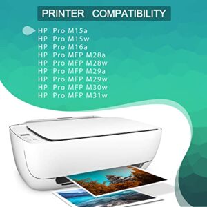 GREENBOX Compatible Toner Cartridge Replacement for HP CF248A 48A for Pro M15w M15a M16a M16w MFP M28w M28a M29a MFP M29w 248A Printer (4 Black)