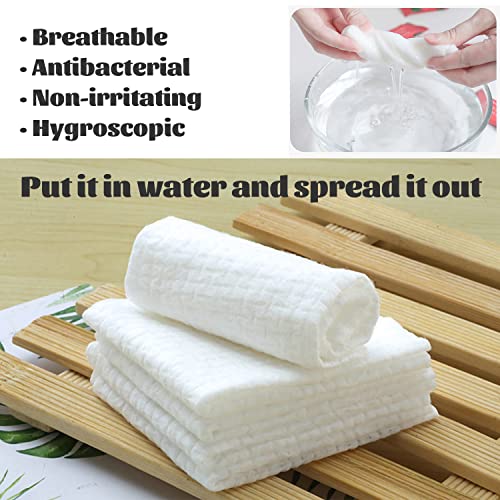 Compressed Towel, Disposable Face Compressed Towels, Soft Compressed Hand Wipe, Portable Compressed Coin Tissue for Travel/Home/Outdoor Activities（9.4X10.8in/20PCS）