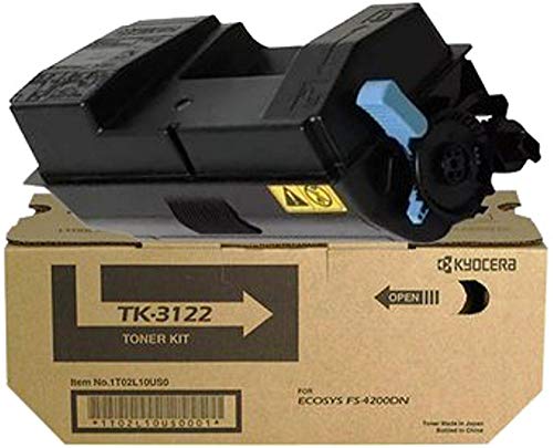 Kyocera Mita TK-3122 1T02L10US0 FS-4200 4300 M3550 3560 Toner Cartridge (Black) in Retail Packaging