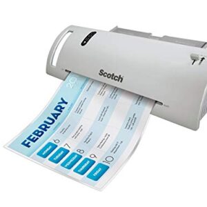 Scotch Thermal Laminating Pouches, 3 Mil thick, Durable, Clean Finish, Professional, Quality, 8.9 x 11.4-Inches, 20-Pack, Clear (TP3854-20)