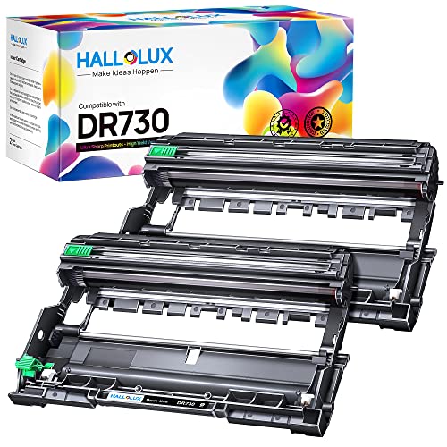 DR730 DR-730 Drum Unit for Brother DR730 DR 730 Drum Unit Toner Compatible with MFC-L2710DW HL-L2350DW HL-L2350DW HL-L2370DWXL Printer Drum (2 Pack)