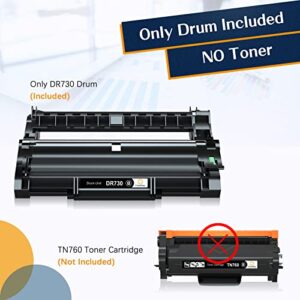 ColorKing Compatible Drum Unit Replacement for Brother DR730 DR-730 DR 730 Drum for Brother HL-L2350DW MFC-L2750DW HL-L2390DW MFC-L2710DW HL-L2395DW DCP-L2550DW HL-L2370DW MFC-L2730DW Printer (1-Pack)