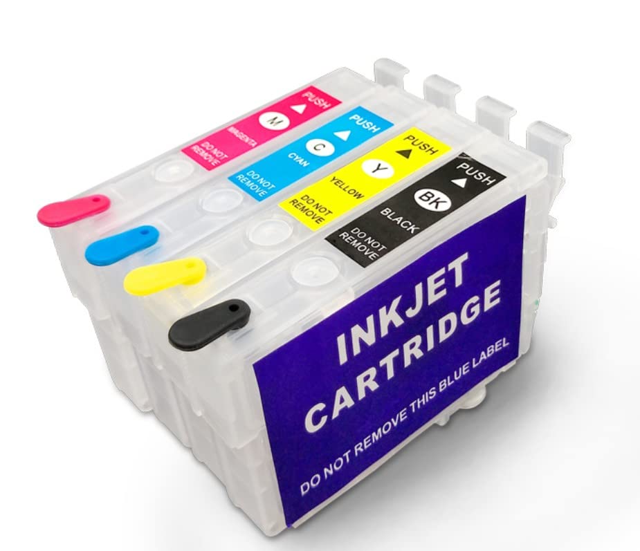 Bangin' Meats 212XL No Chip Refillable Ink Cartridges for WF-2850 XP-4100 Printer