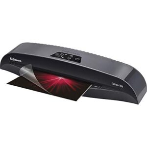 fellowes callisto 125 laminator, 12.5-inch (57291), silver/black