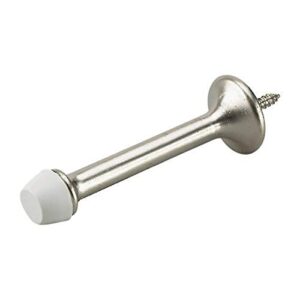 richelieu hardware 216nbr onward 3-in (76.2 mm) rigid door stop, brushed nickel