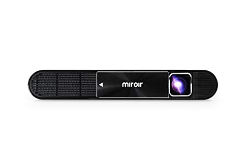 Miroir M631 1080p Portable Projector - USB-C - Rechargeable Battery - Home and Outdoors (Renewed Premium)