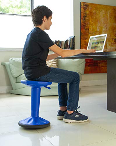 Adjustable Wobble Stool - Middle and High School Students - Flexible Seating for Classrooms - Adjusts from 17" - 23"