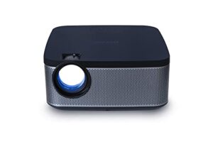 miroir l300 1080p (native resolution) full hd lcd portable projector, built-in speaker, led lamp, 2x hdmi