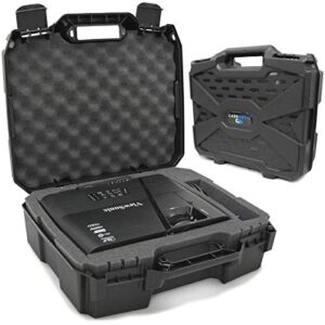 casematix projector travel case compatible with viewsonic pa503s, pa503w, pa503x, pg703w, pg703 projectors, hdmi cable and remote, case only