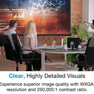 Optoma ZW400 WXGA Professional Laser Projector | Compact Design & Bright 4000 lumens | DuraCore Laser Technology, Up to 30,000 Hours | Network Control | 4K HDR Input | Quiet Operation