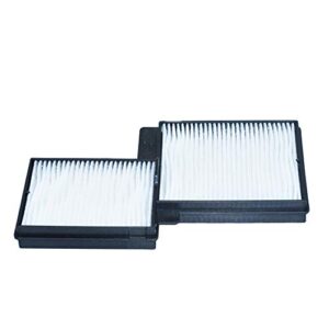 RANETLIO Anti-Dust Filter V13H134A49 Replacement Projector Air Filter Fit for EPSON ELPAF49 EB-670 EB-675W EB-675WI EB-680 EB-680S EB-680WI EB-685W EB-685Wi EB-685Wi EB-685WS