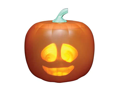 Mindscope Jabberin Jack Talking Animated Pumpkin with Built in Projector & Speaker Plug'n Play