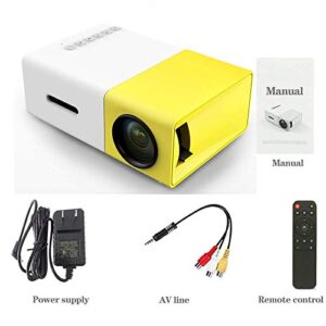 Mini Projector,Neat Projector Portable for Kids Gift,Small Outdoor LED Video Projectors for Home Theater Movie with HDMI USB TV and Remote Control (5 inches Upgraded)