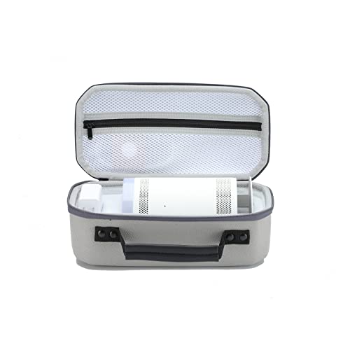 Hounyoln Hard Case for Samsung The Freestyle Projector,The Freestyle Smart Portable Projector 360° All-Round Protection Storage Box Travel Bag