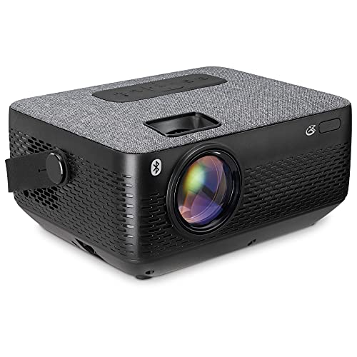 GPX Mini Projector with Bluetooth, USB and SD Media Ports, Includes Remote (PJ609B), Black