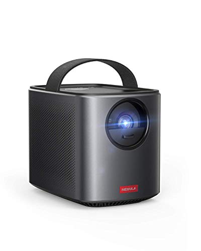 Nebula by Anker Mars II Pro 500 ANSI Lumen Portable Projector, Black, 720p Image, Video Projector, 30 to 150 Inch Image TV Projector, Movie Projector (Renewed)