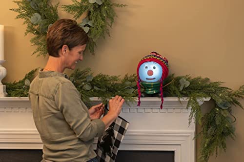 ANIMAT3D Mr. Chill Talking Animated Snowman with Built in Projector & Speaker Plug'n Play