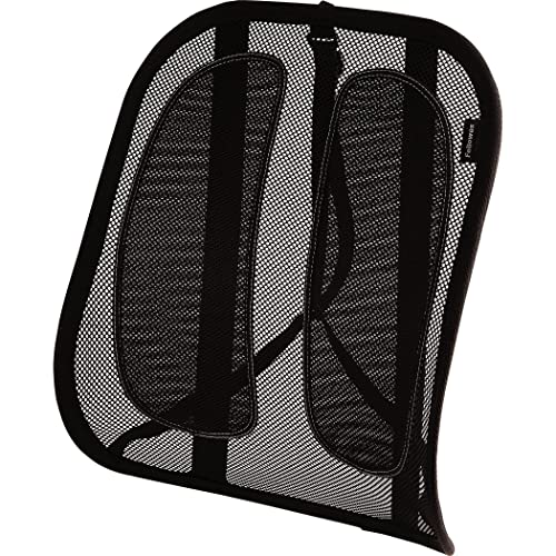 Fellowes, FEL9191301, Office Suites Mesh Back Support, 1 Each, Black