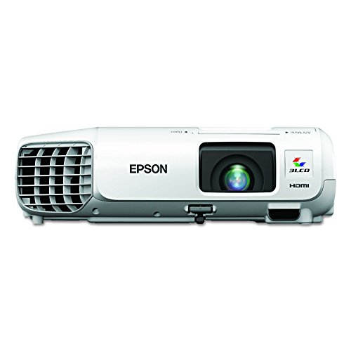 Epson V11H694020 PowerLite S27 SVGA 3LCD Projector 2700 Lumens 800 x 600 Pixels 1.35x Zoom White