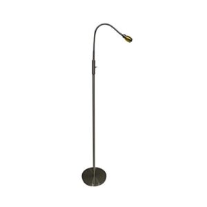 daylight24 402071-39 focus adjustable beam led floor lamp, gold