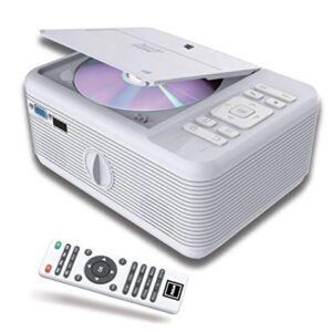 RCA RPJ140 Bluetooth FHD Projector with DVD Player (Renewed)