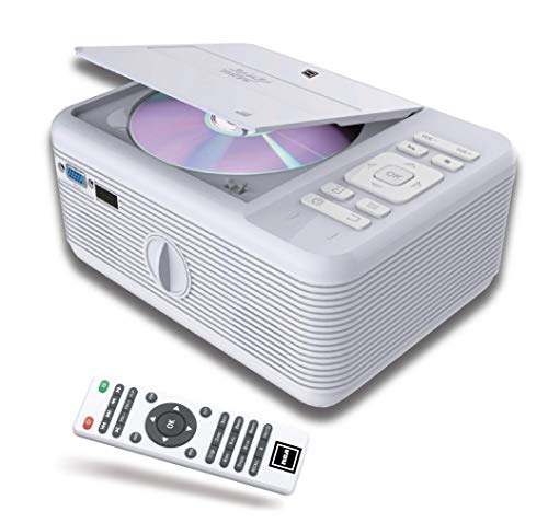 RCA RPJ140 Bluetooth FHD Projector with DVD Player (Renewed)