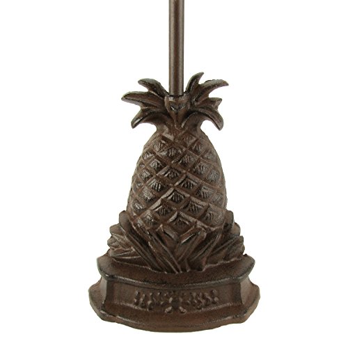 Treasure Gurus Heavy Cast Iron Pineapple Door Porter Door Stop with Carry Handle