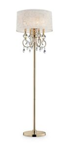 ok lighting ok-5155f 63″ h aurora floor lamp