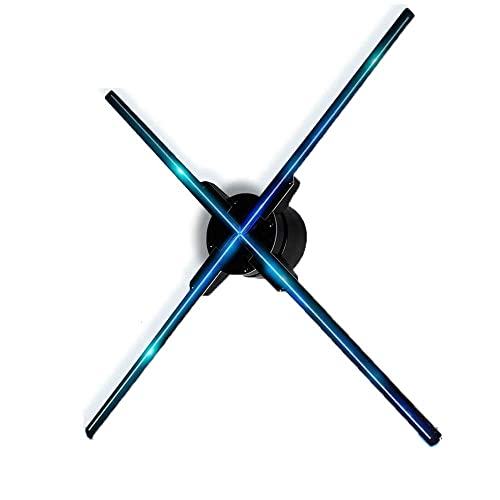 Faryuan 3D Hologram Fan Advertising Display Best for Business,Store,Shop,Holiday 20.5inch with Wi-Fi Hi-Resolution 1600x576 PX Holographic LED Video Projector