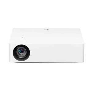 lg hu70la 4k uhd smart home theater cinebeam projector with alexa built-in, lg thinq ai, google assistant, and lg webos lite smart tv (netflix, and vudu) (renewed)