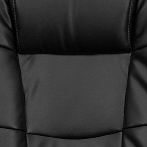 Flash Furniture High Back Black LeatherSoft Executive Swivel Office Chair with Arms