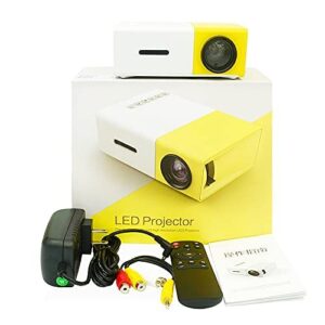 Home Mini Led Portable Smart Pocket Cinema Video Projector YG300 (MP20)