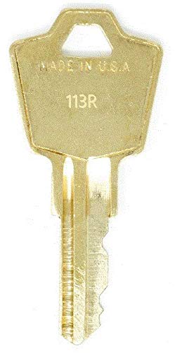 HON 113R Replacement Keys: 2 Keys